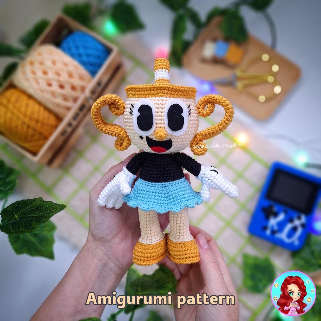 Ms. Chalice Amigurumi Pattern (big Version) - Etsy