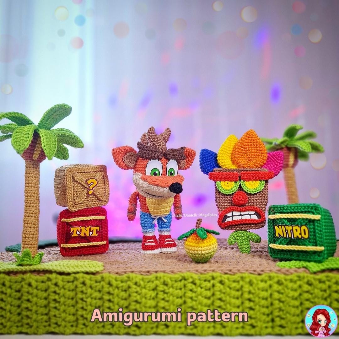 Marsupial Mayhem Crochet Pattern Set – Digital Amigurumi Bundle With ...