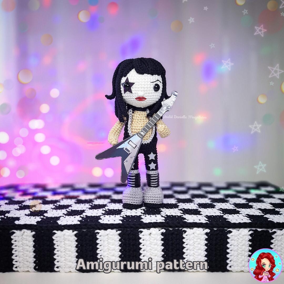Star Rocker – Crochet Doll Pattern + Printable Accessories (fanart ...