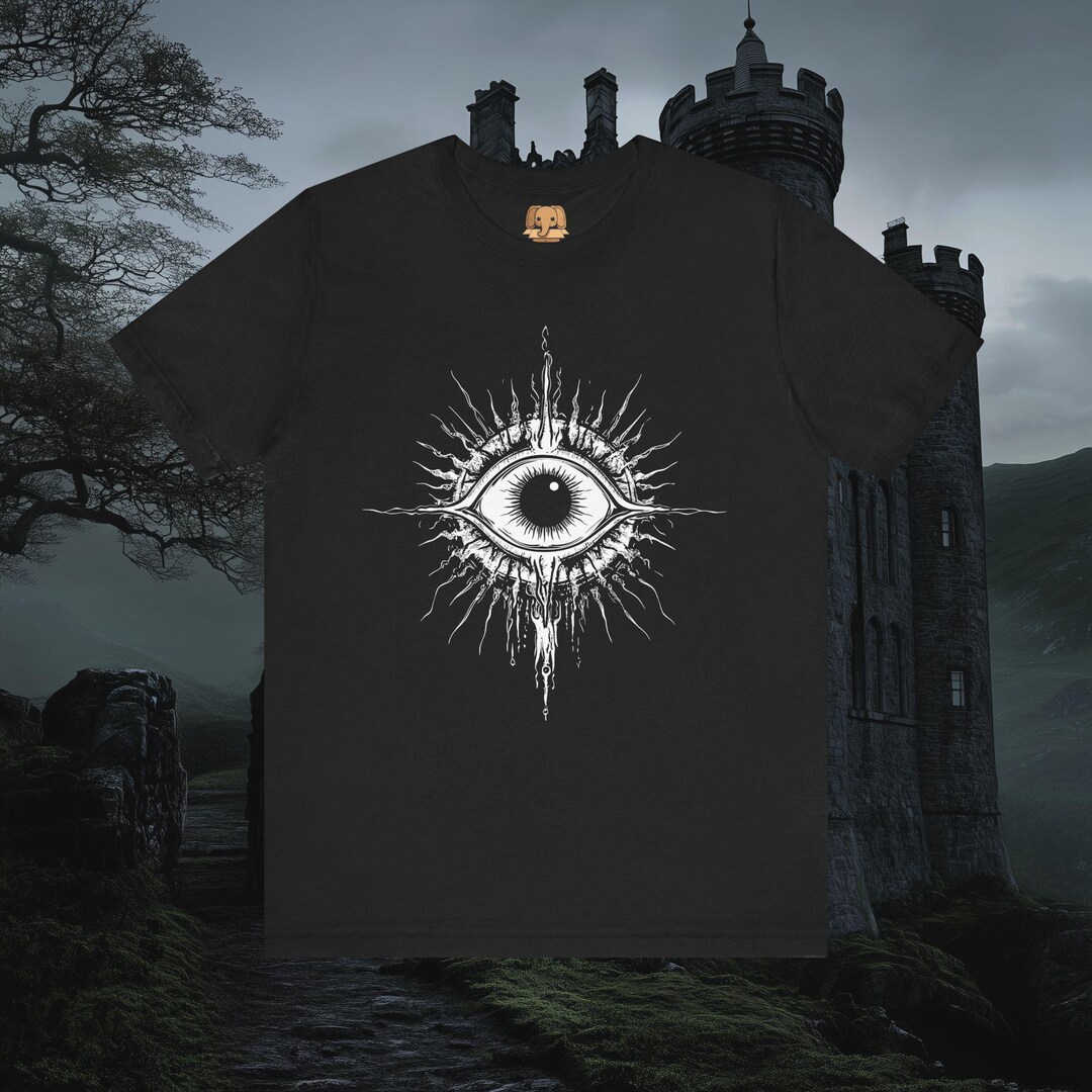 Malevolent Gaze Evil Eye Shirt | Mystical Gothic Tee Witch Shirt Dark ...