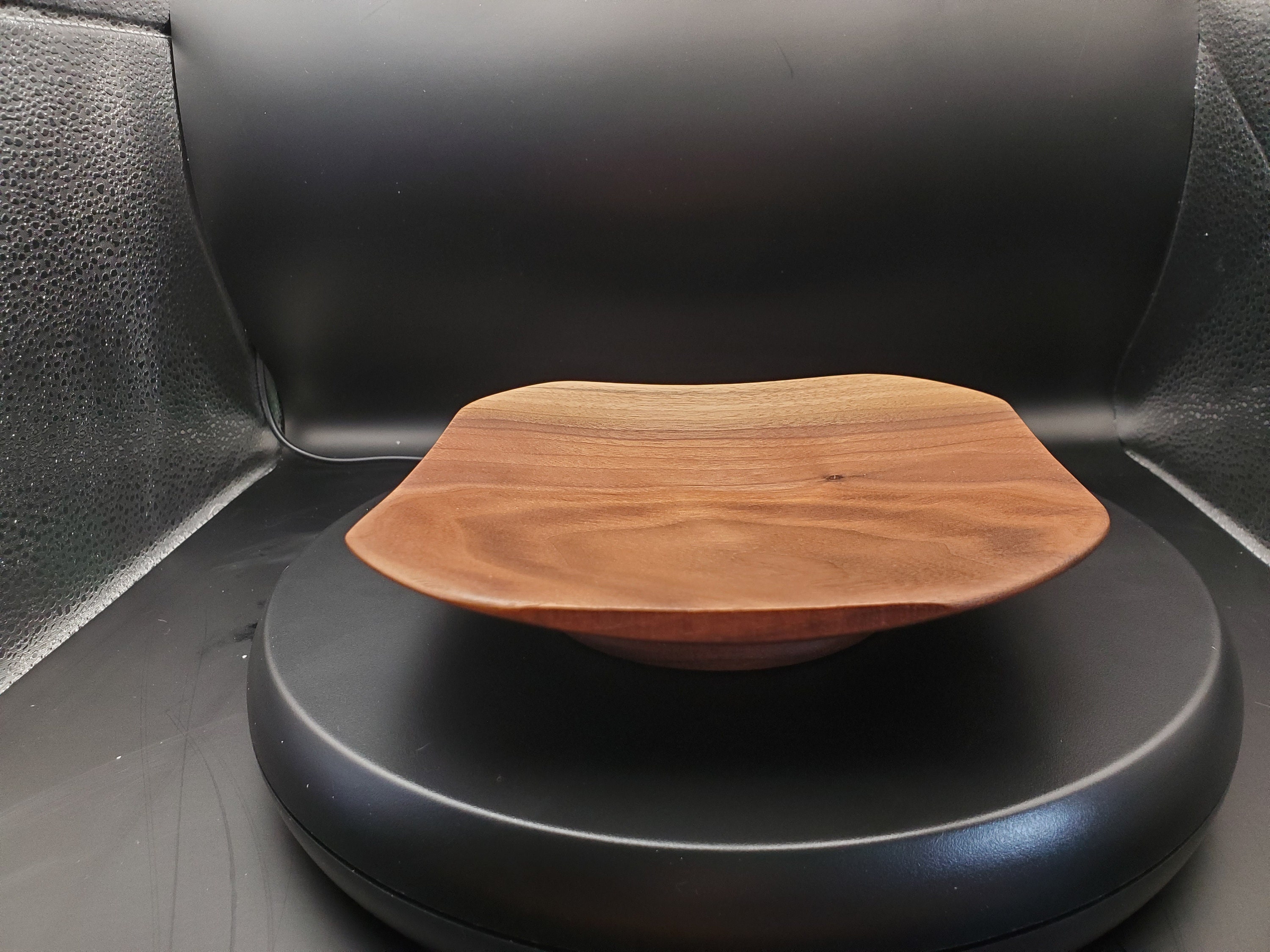 Lathe Turned Book Matched Square Black Walnut Bowl Set - Etsy