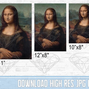 Mona Lisa Highest Resolution Digital Jpg Files | Monalisa Instant ...