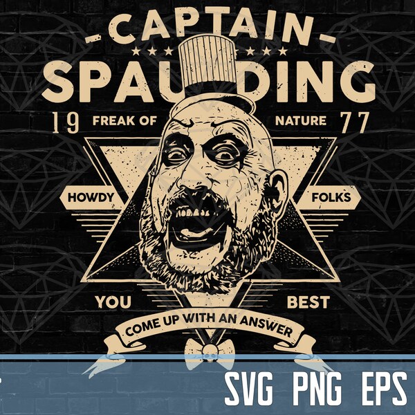 Captain Spaulding - Etsy