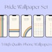 Rainbow Phone Wallpaper Set of 5, Pride iPhone Background Bundle ...