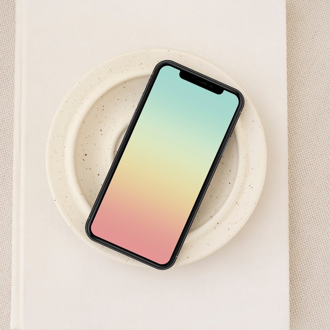 Sunset Gradient iPhone Wallpaper, Aesthetic Aura iPhone Background ...