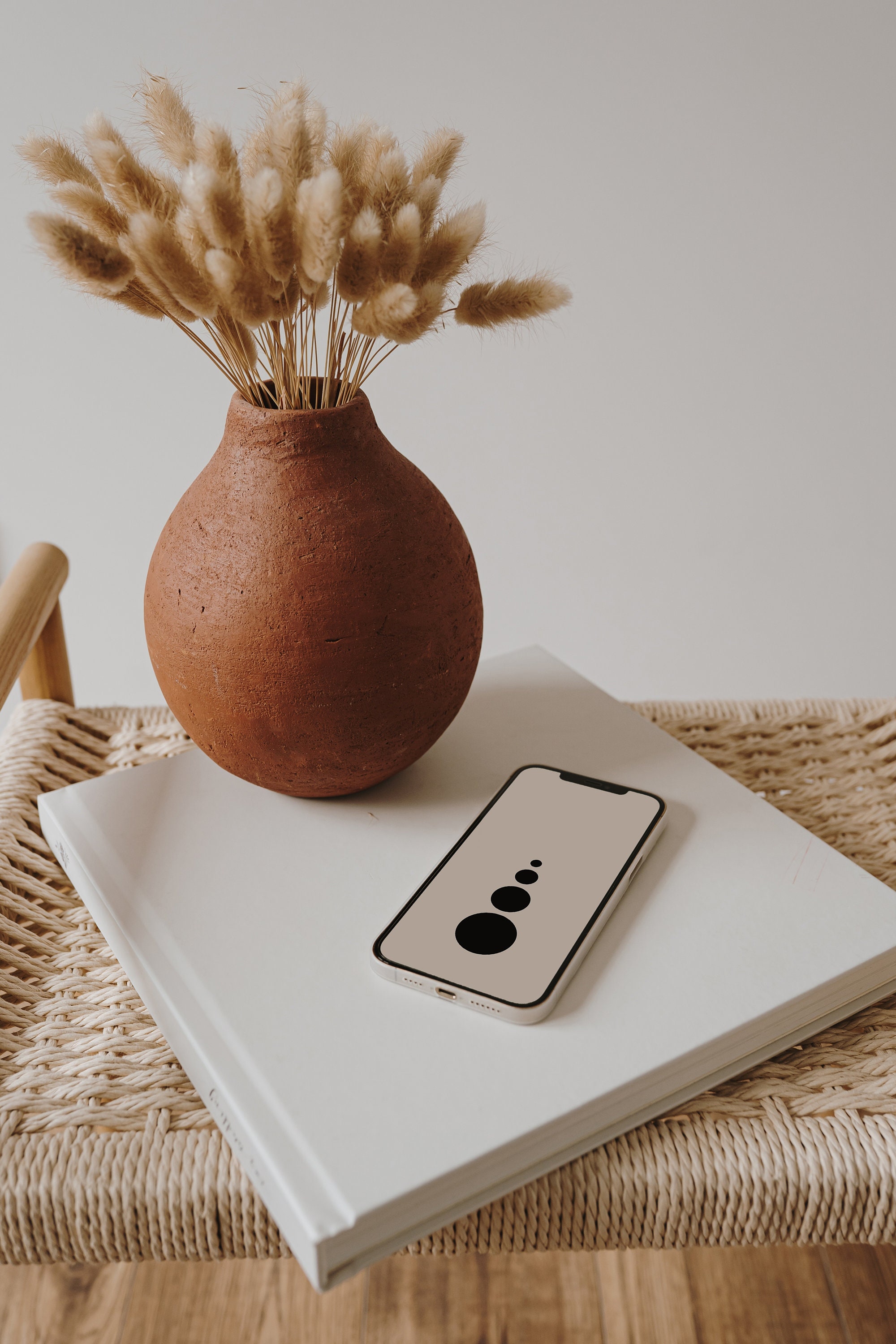 Mid Century Modern Phone Wallpaper Set of 5, Mid Century Elements ...