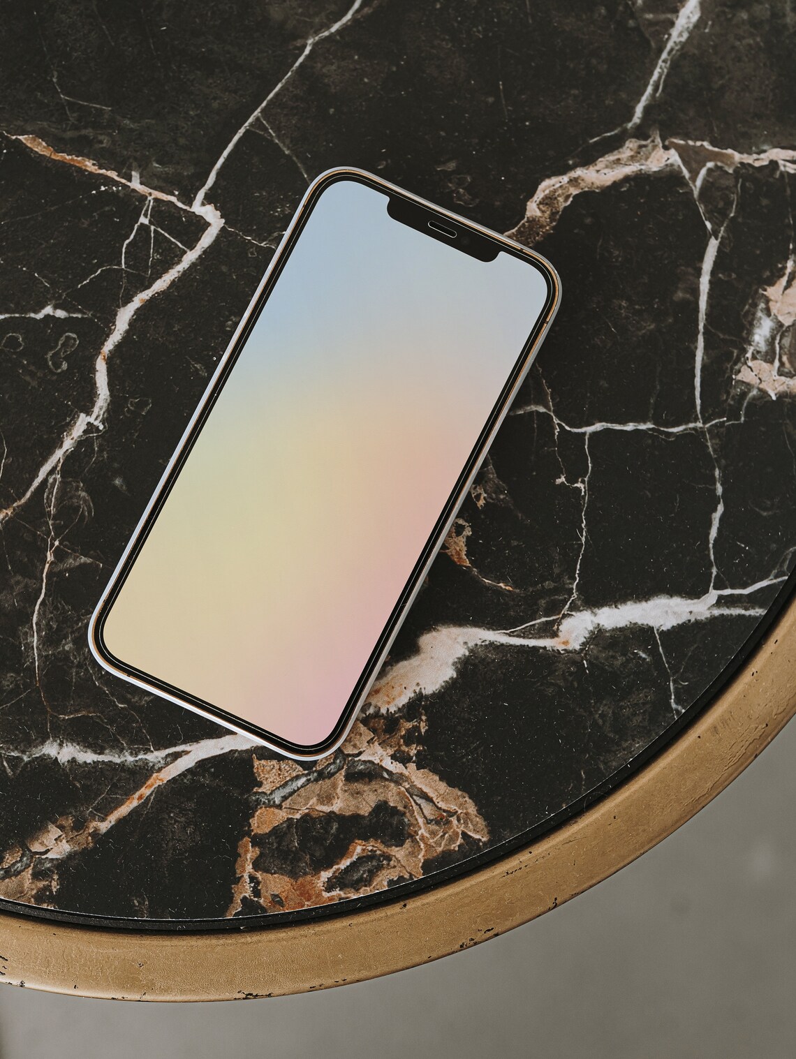 Sunset Gradient Stylish Phone Wallpaper Aesthetic Aura Iphone - Etsy