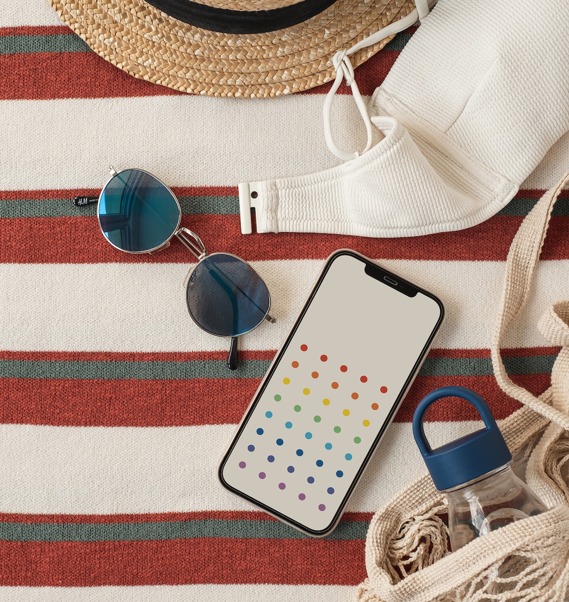 Rainbow Phone Wallpaper Set of 5, Pride iPhone Background Bundle ...