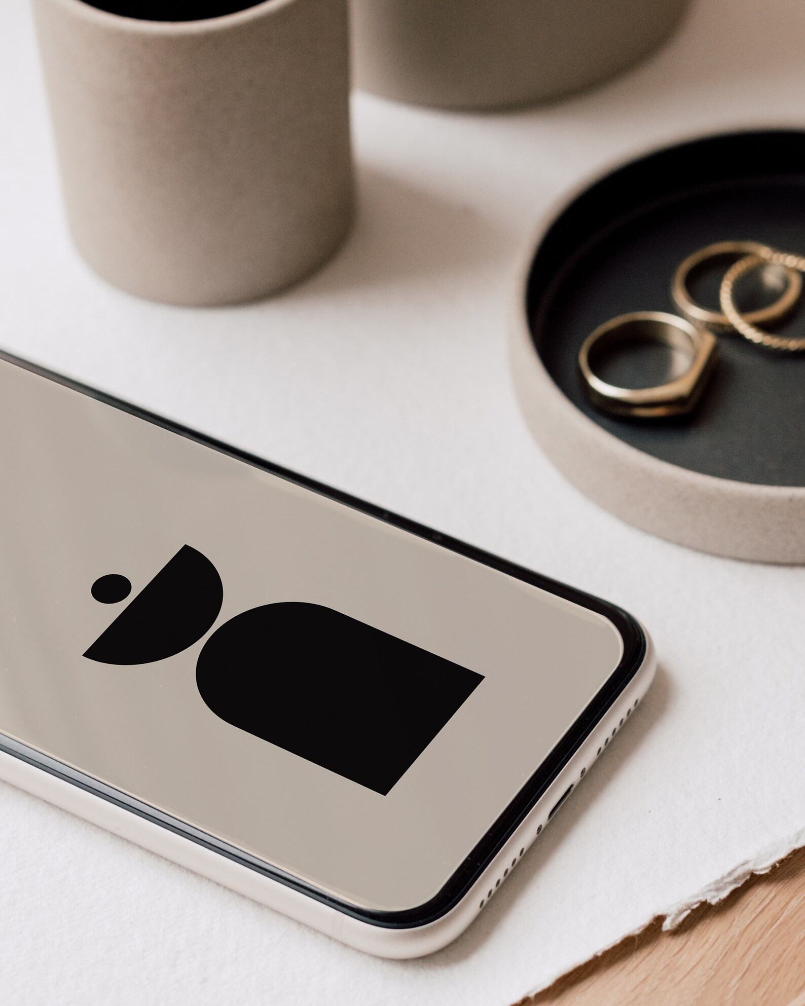 Black and Beige Mid Century Modern Mobile Phone Wallpapers, Mid Century ...