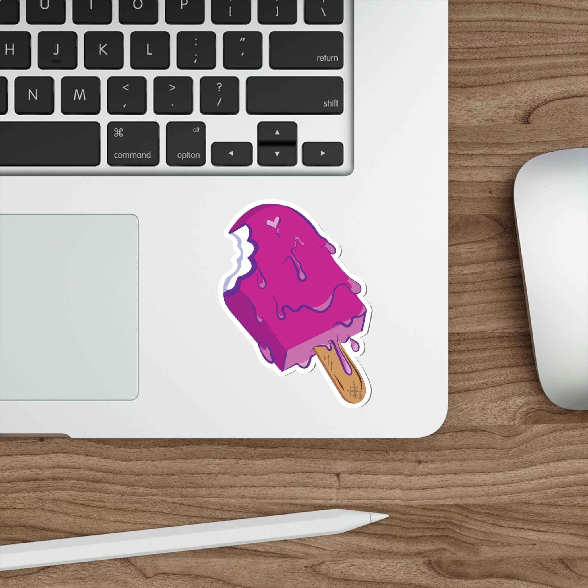 Melting Popsicle Sticker - Etsy