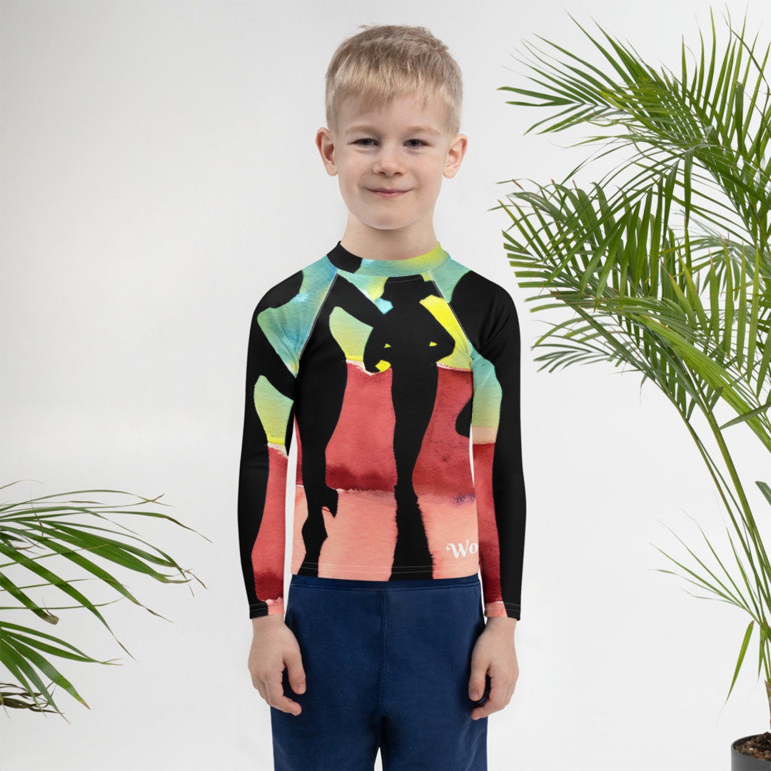 Kids Rash Guard - Get Ready for Spring With This Bright Colorful Kid's ...