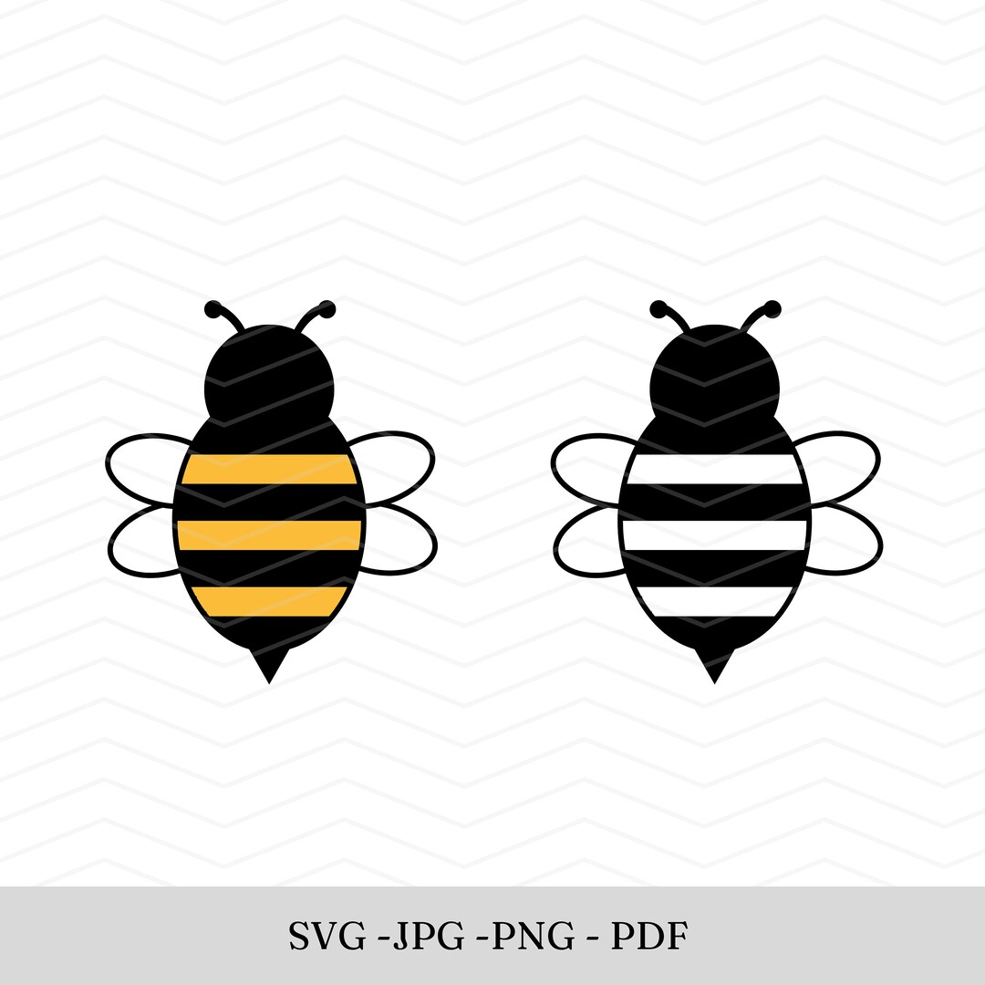 Bumblebee SVG Files Commercial Use Honey Bee Clip Art Cute Bee Cut ...