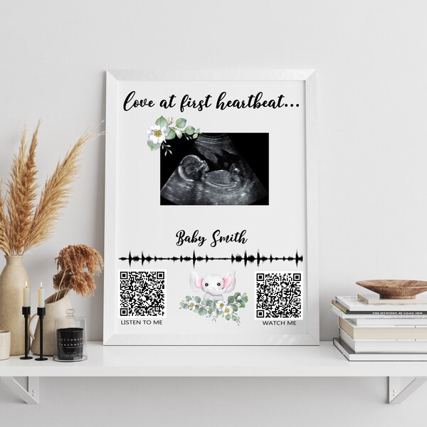Baby Shower Qr Code - Etsy UK