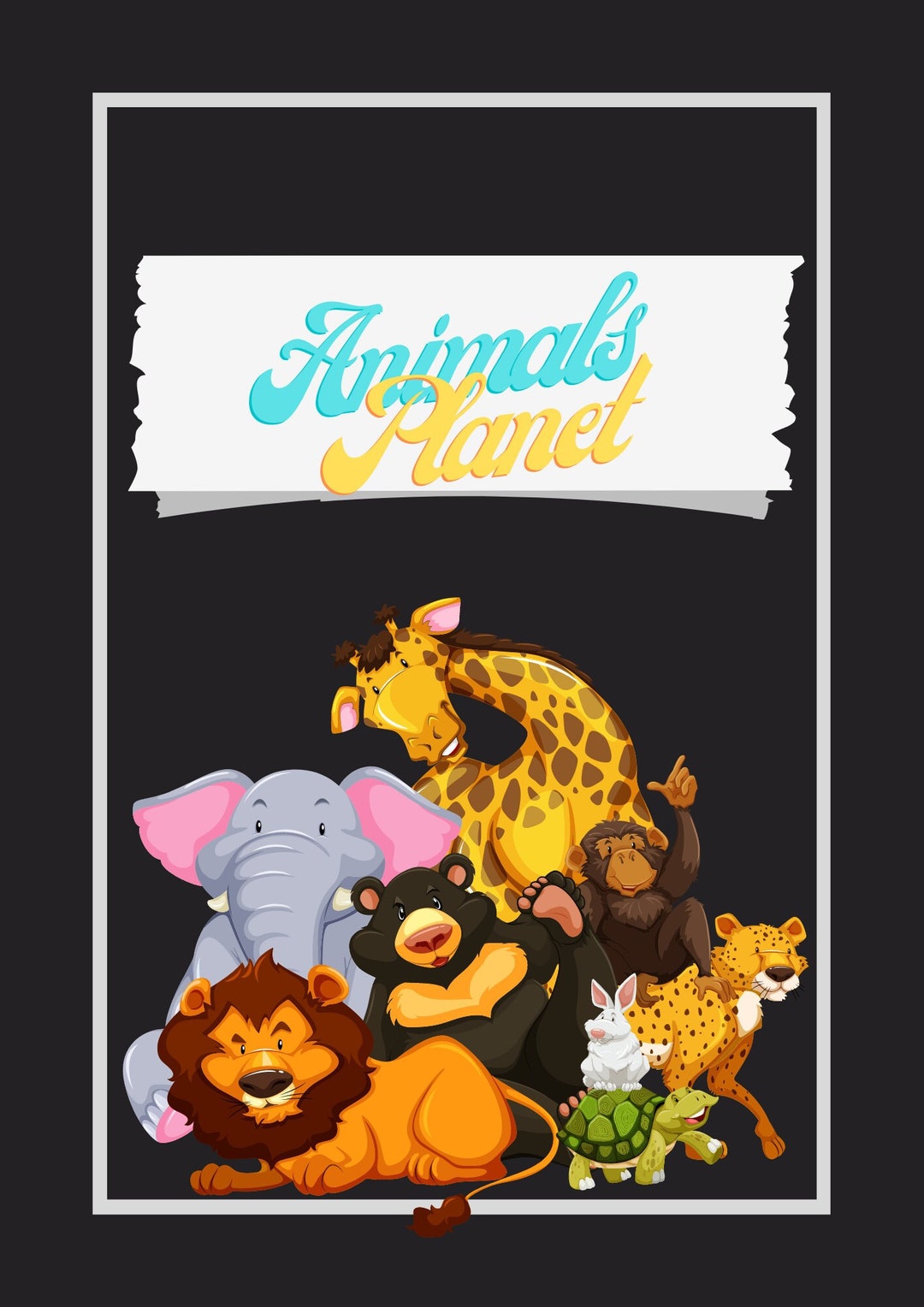 Animal Planet Printable Draw - Etsy