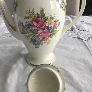 Vintage Foley Tulip Floral Teapot With Lid , E Brain and Co Ltd ...