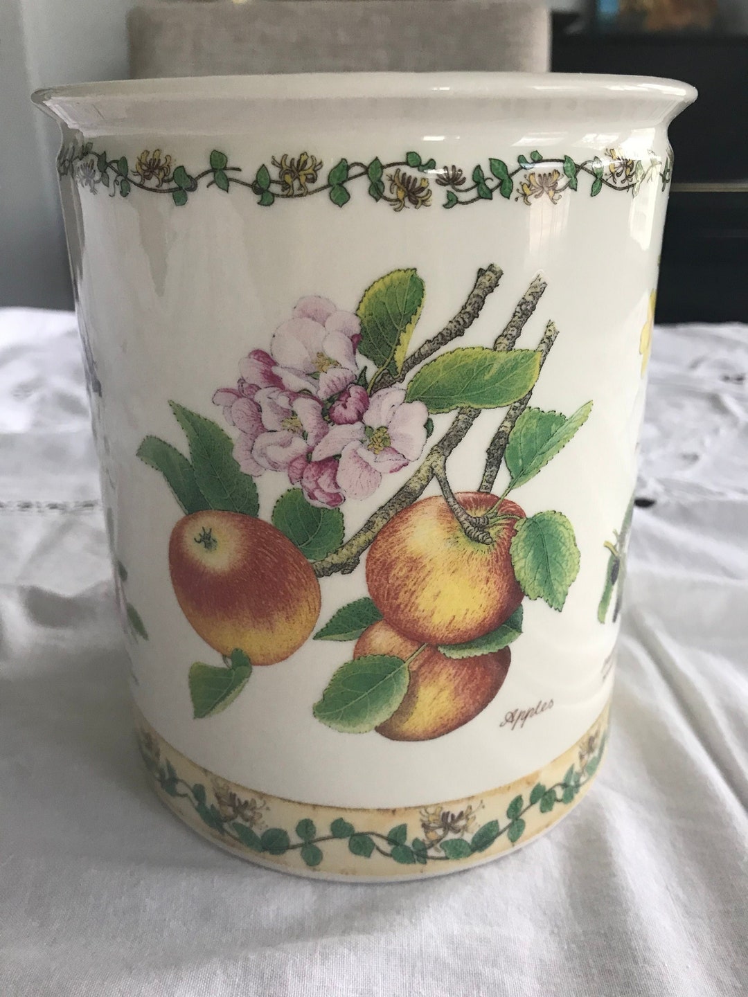 Vintage Dunoon Stoneware Nature Trail Utensils Jar - Etsy