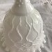 Vintage Fenton Milk Glass Silver Crest Spanish Lace Bell - Etsy