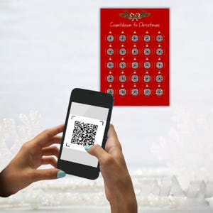 Printable Advent Calendar Playlist DIY Holiday Music Countdown ...