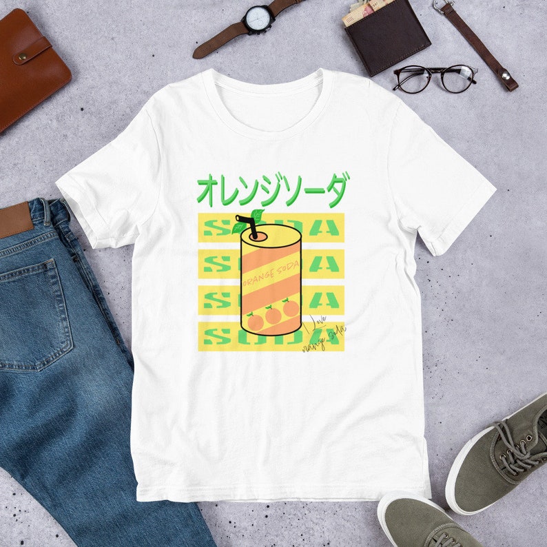 Who Loves Orange Soda? Funny Humor Sitcom Shirt Cartoon Slogan Anime ...