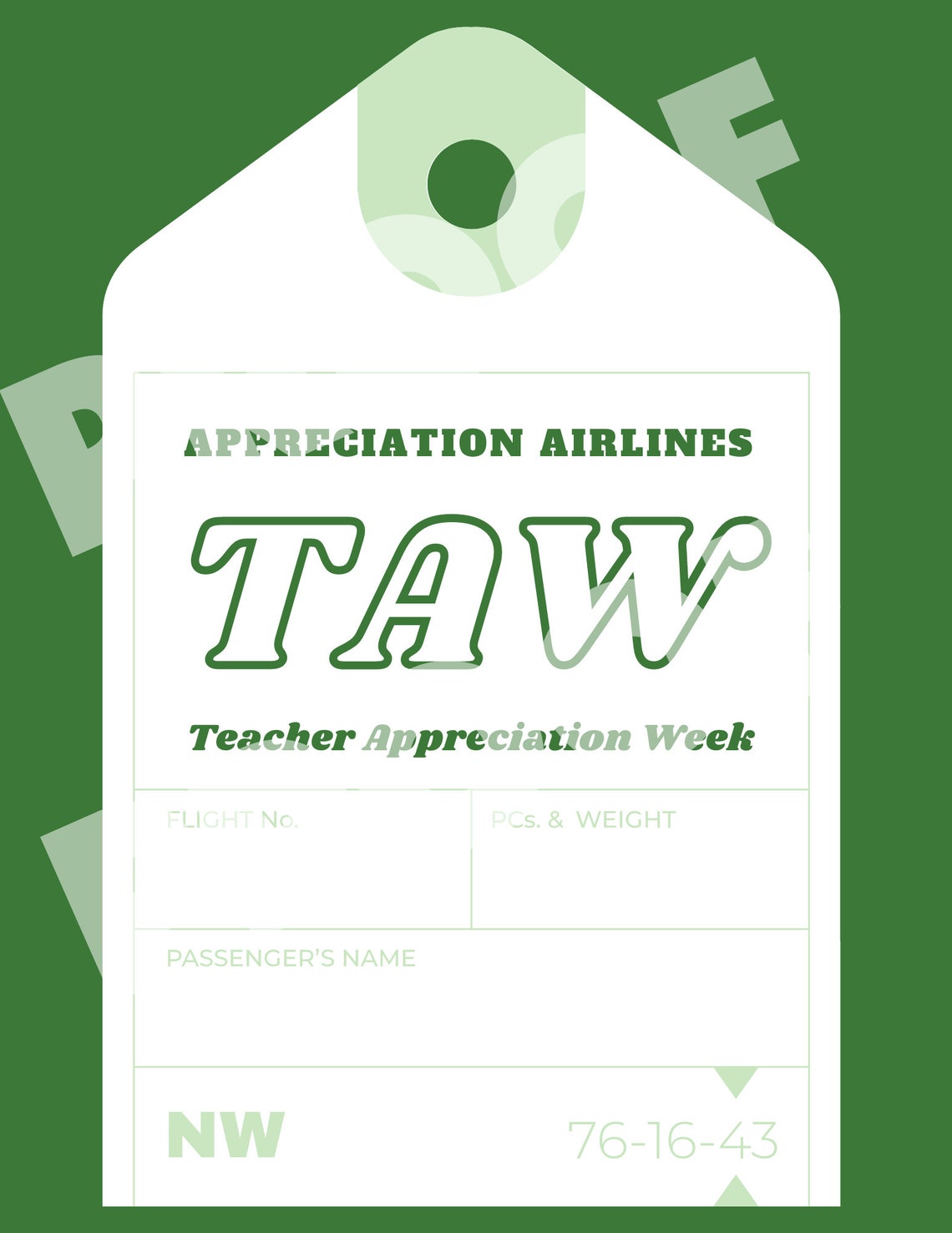 Teacher Appreciation Download Kit| Our Teachers Are First Class ...
