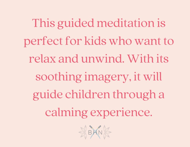 Kids Guided Meditation, Kids Calming Meditation, Relax and Unwind ...