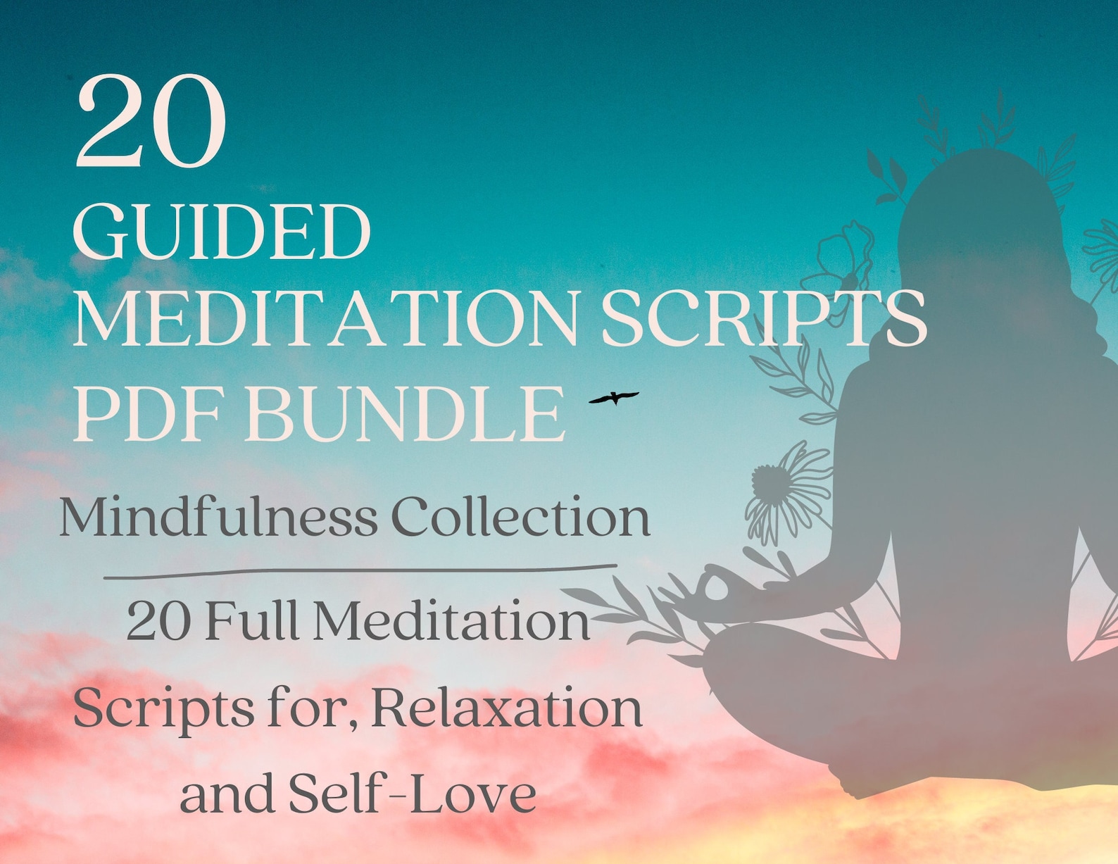 20 Guided Meditation Scripts, Mindfulness, Relaxation, Anxiety Relief ...