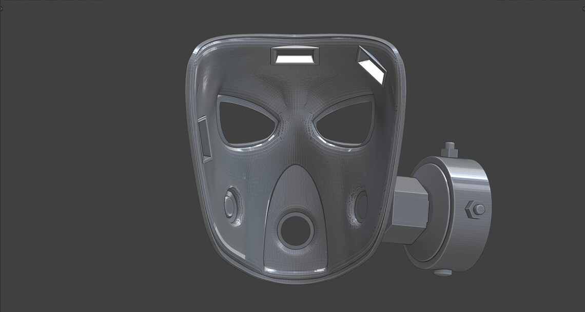 Krieg Mask Borderlands 2 3d Printing File - Etsy