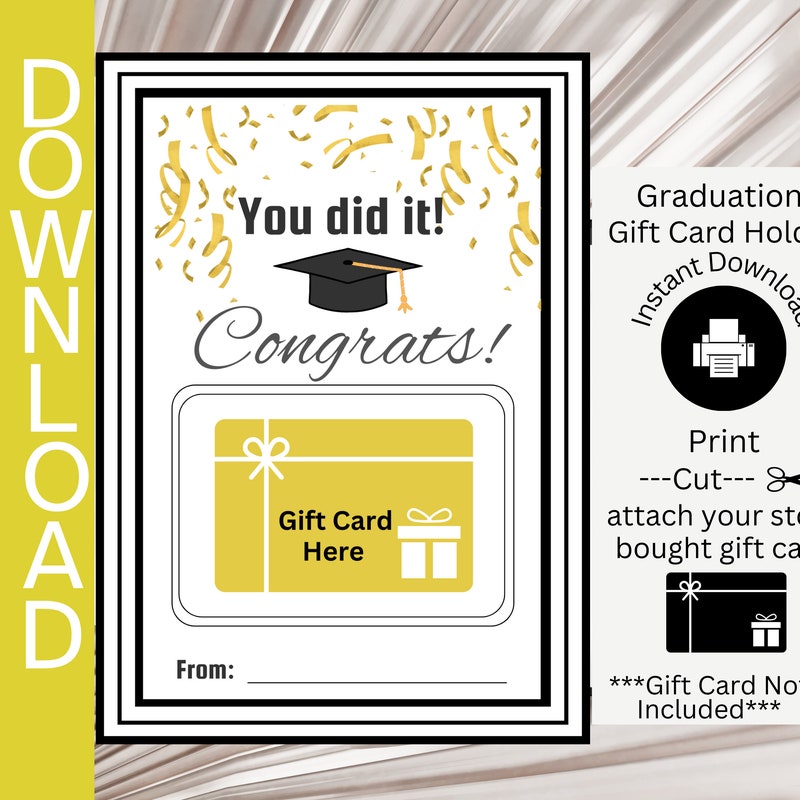 Graduation Gift Card Holders - 60+ Gift Ideas for 2024