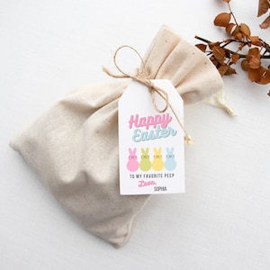 Personalized Easter Gift Tags, Printable Easter Favor Tag, Favorite ...