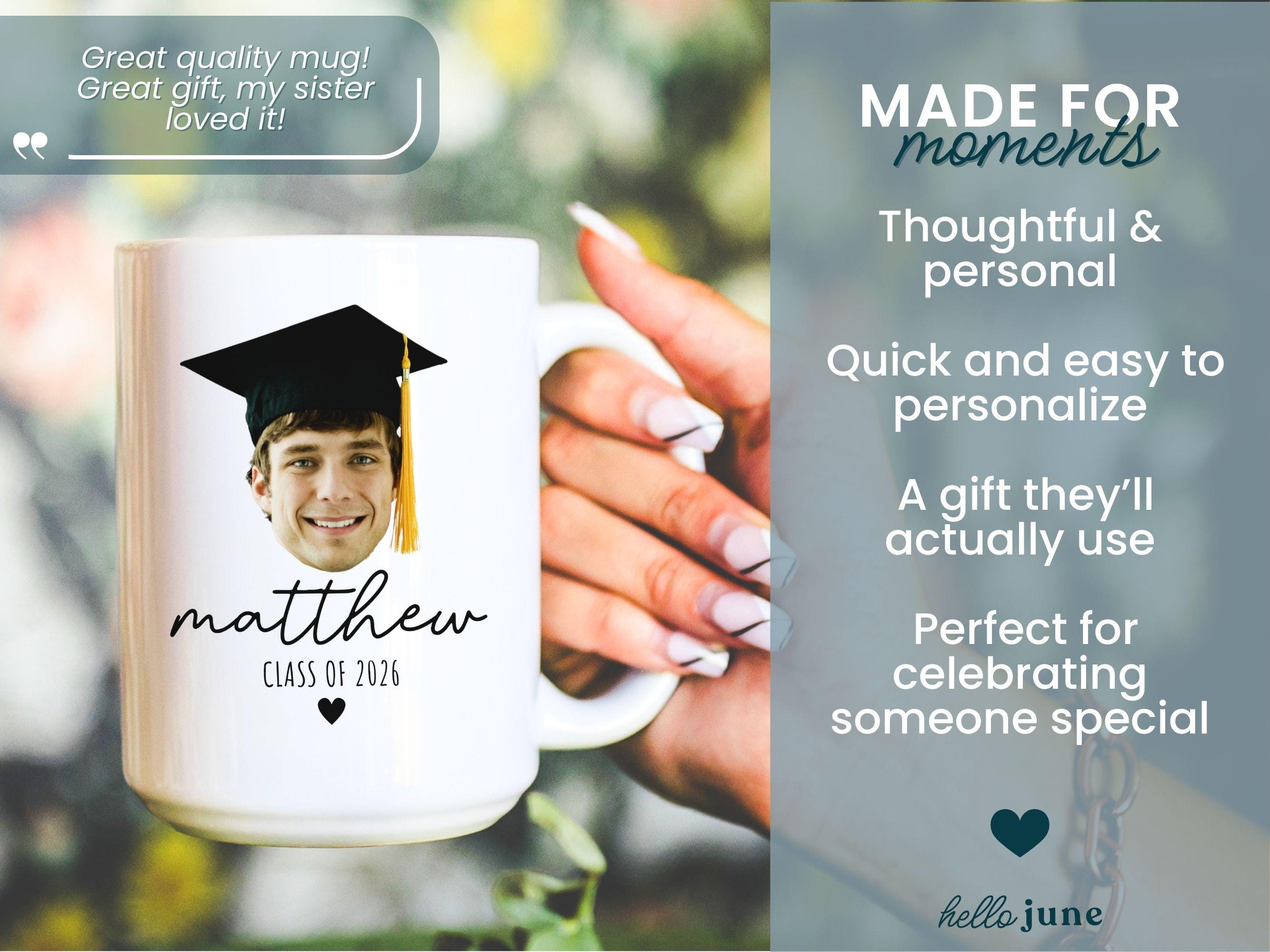 Teacher Graduation Custom Photo Mug Graduation Gift for Teacher ...
