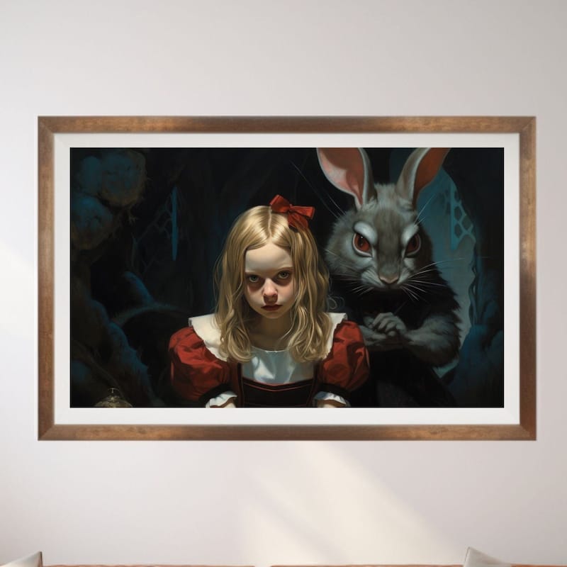 Alice in Wonderland Poster - Etsy