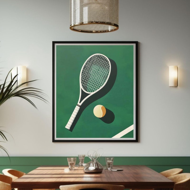 Tennis Wall Art - Etsy