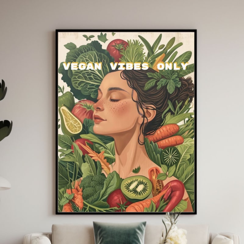 Vegan Poster - Etsy