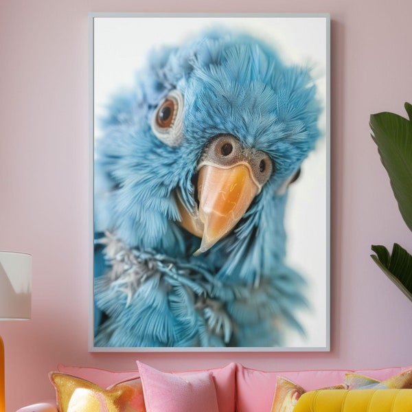 Parrot Poster - Etsy