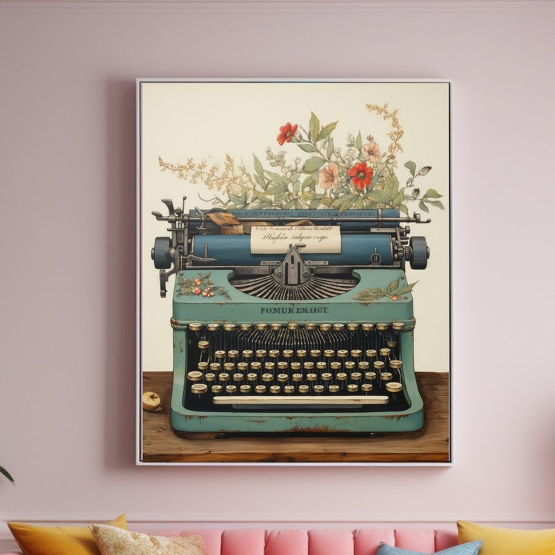 Typewriter Decor - Etsy