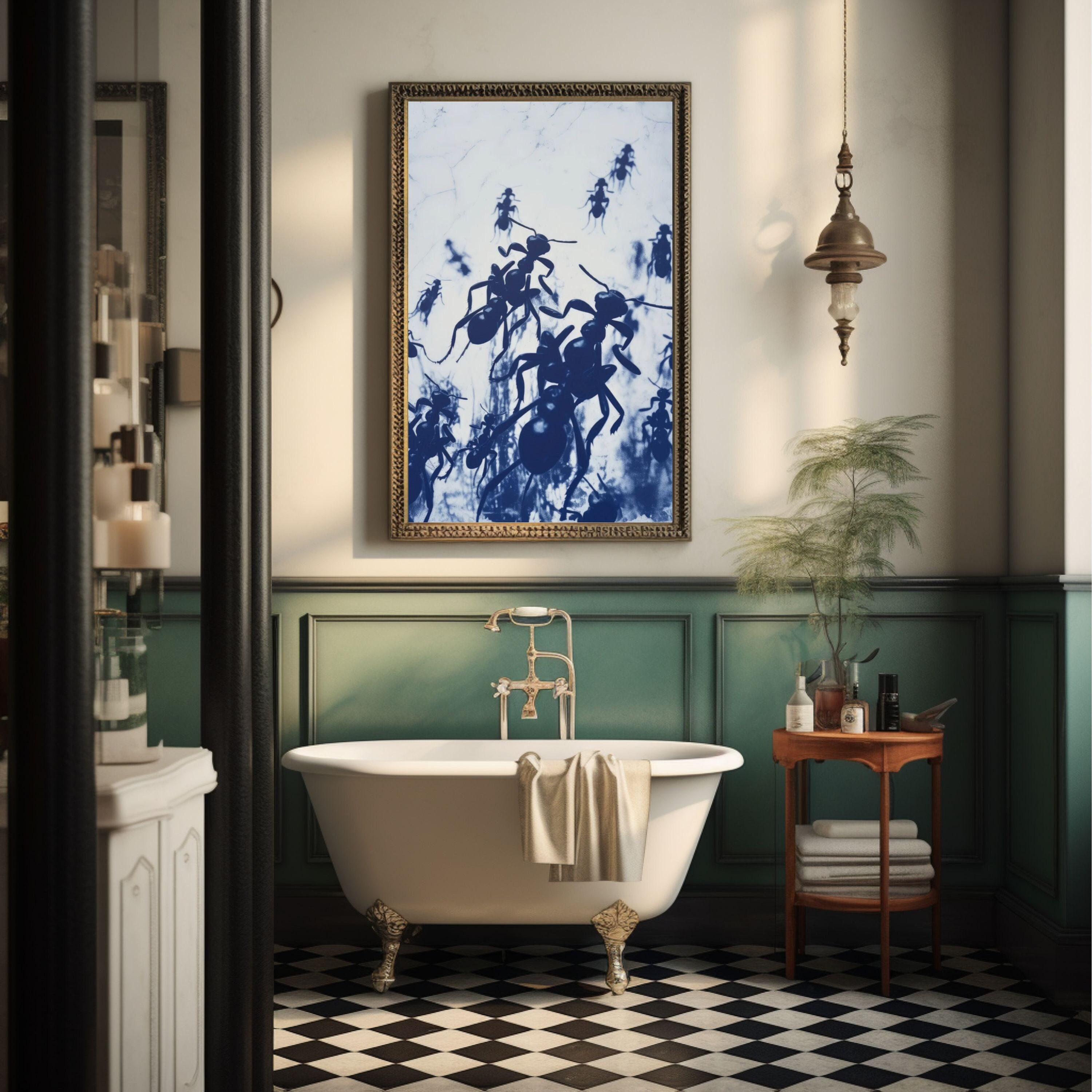 Art mural fourmis Impression photo fourmis Art mural fourmis imprimé ...