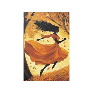 African American Autumn Wall Art African American Fall Poster Autumn ...