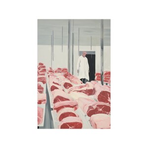 Meat Locker Meat Cooler Butcher Wall Art Poster - Etsy