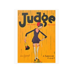 Vintage Judge Magazine Cover Poster Antique Art Print 1926 - Etsy