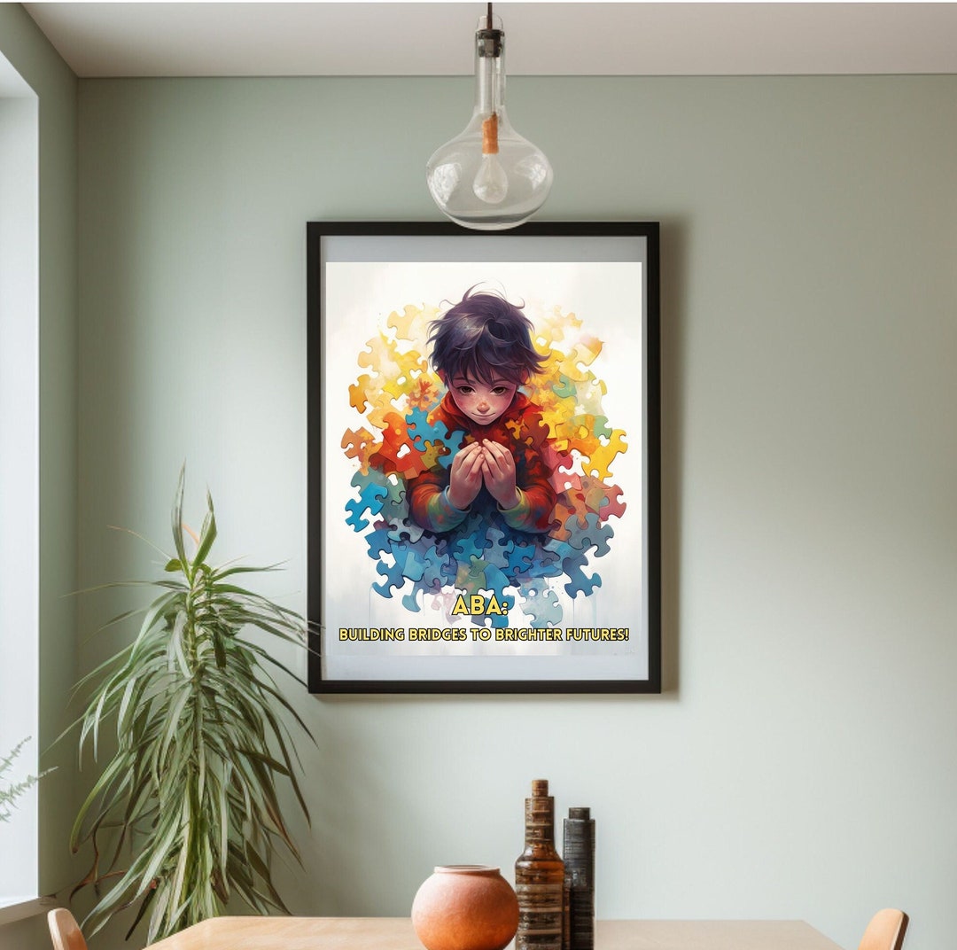 Applied Behavior Analysis Wall Art, Autism Poster, ABA Poster, ABA Art ...