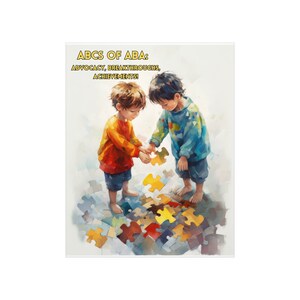 Applied Behavior Analysis Wall Art, Autism Poster, ABA Poster, ABA Art ...