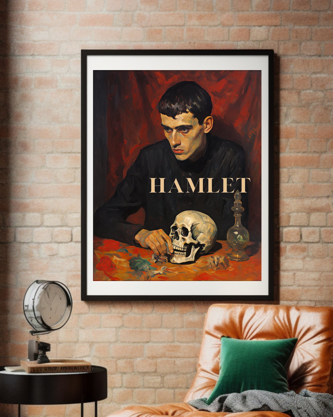 Hamlet Poster Illustration Print - Etsy