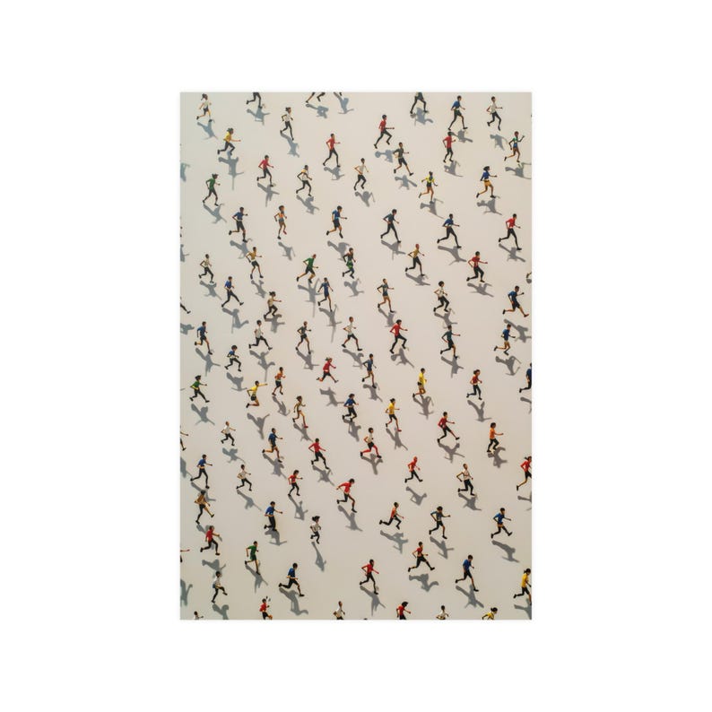 Marathon Wall Art Run Wall Art Running Poster Jogging Wall Art - Etsy