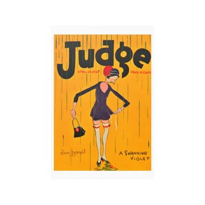 Vintage Judge Magazine Cover Poster Antique Art Print 1926 - Etsy