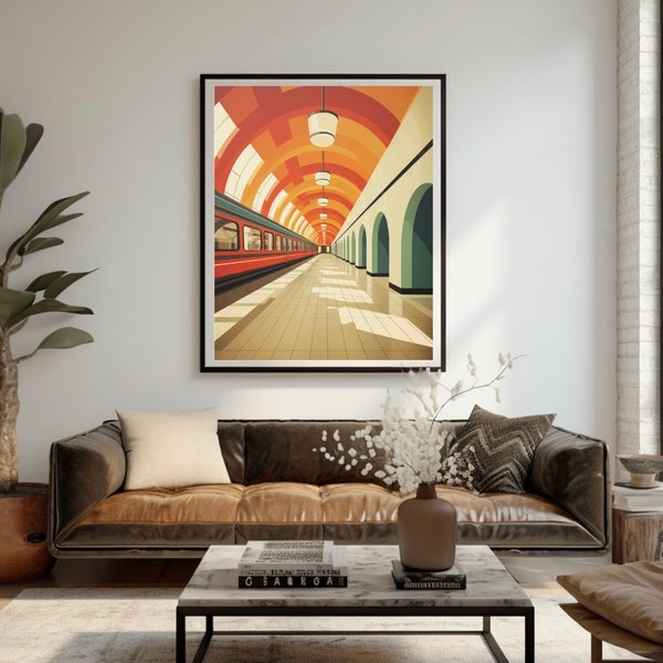 Subway Poster - Etsy