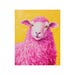 Pink Sheep Wall Art Pink Wall Art Sheep Poster Cute Sheep Art - Etsy