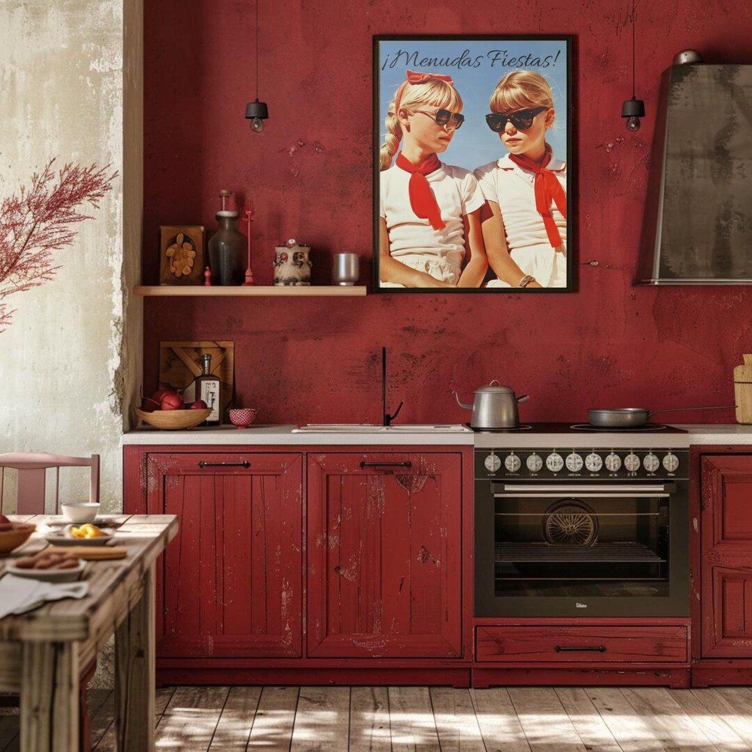 Menudas Fiestas Wall Art Spanish Wall Art San Fermin Wall Art Sanfermin ...