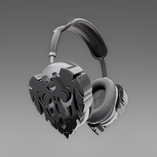 Airpods Max Goth Heart Attachment - Etsy