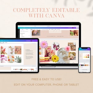 Wedding Florist Proposal Template | Event Floral Design Mood Board ...