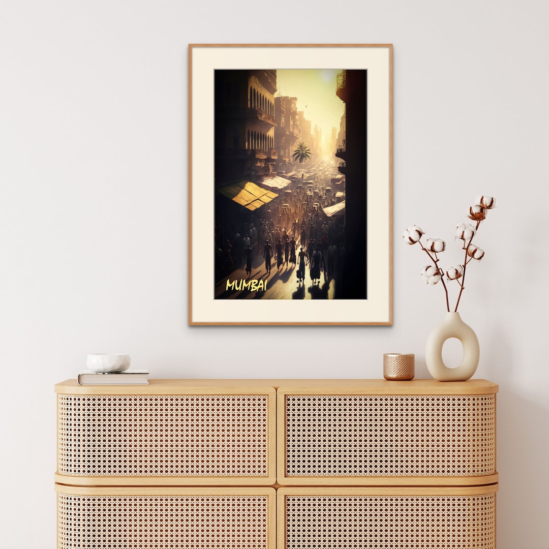 Mumbai Wall Art, Mumbai Poster, Mumbai Art - Etsy